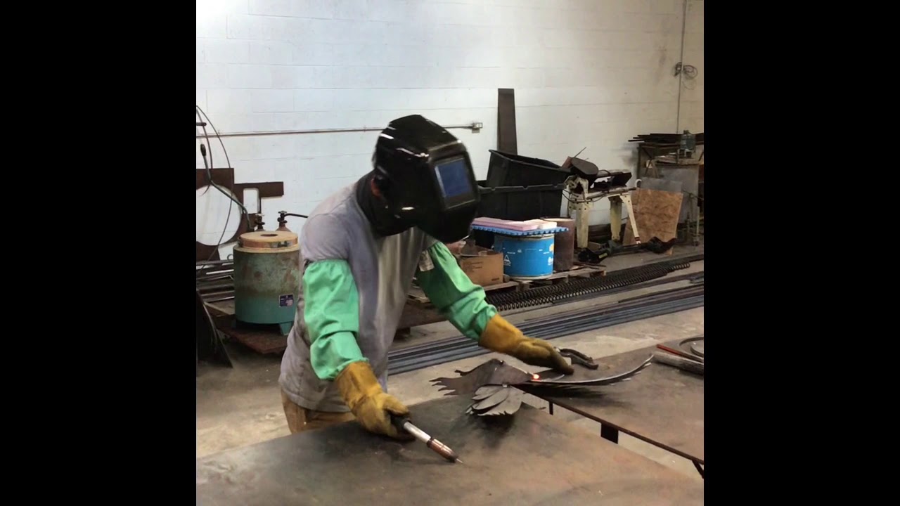 Mac Metz Welding Demonstration - YouTube