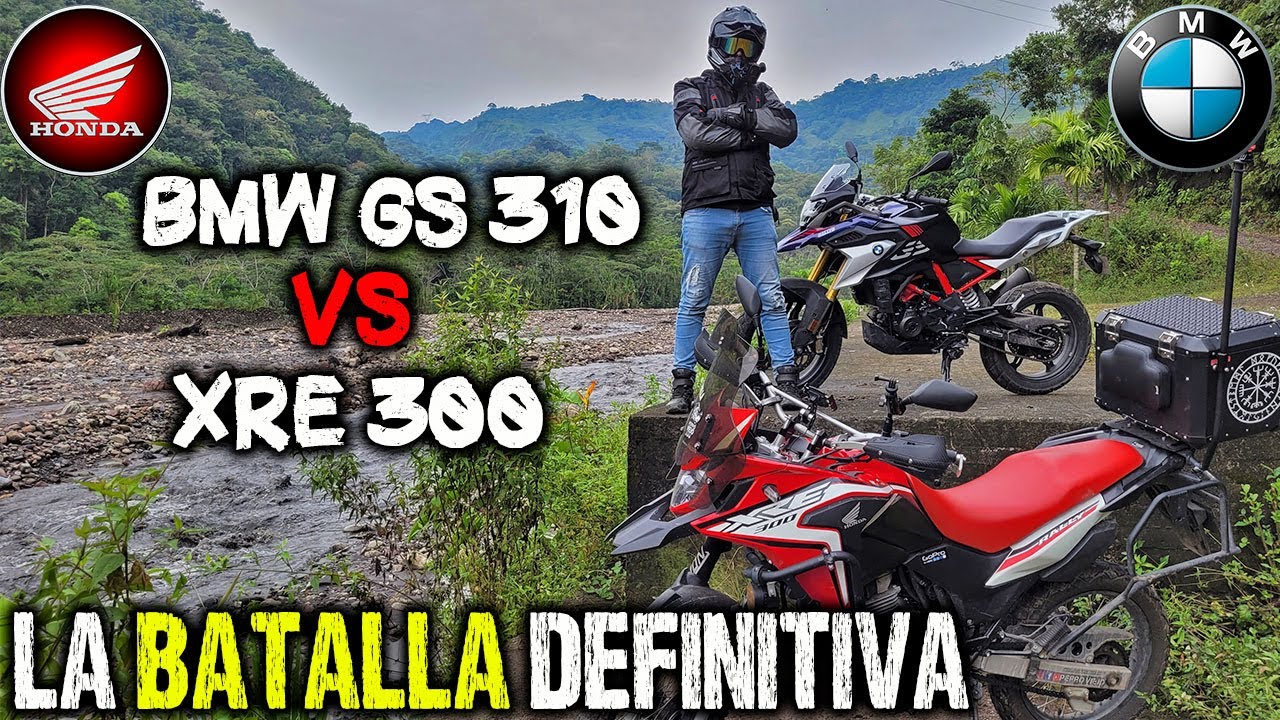 BATALLA DEFINITIVA entre la GS 310 VS XRE 300 / cual sera mejor OPCIÓN ...