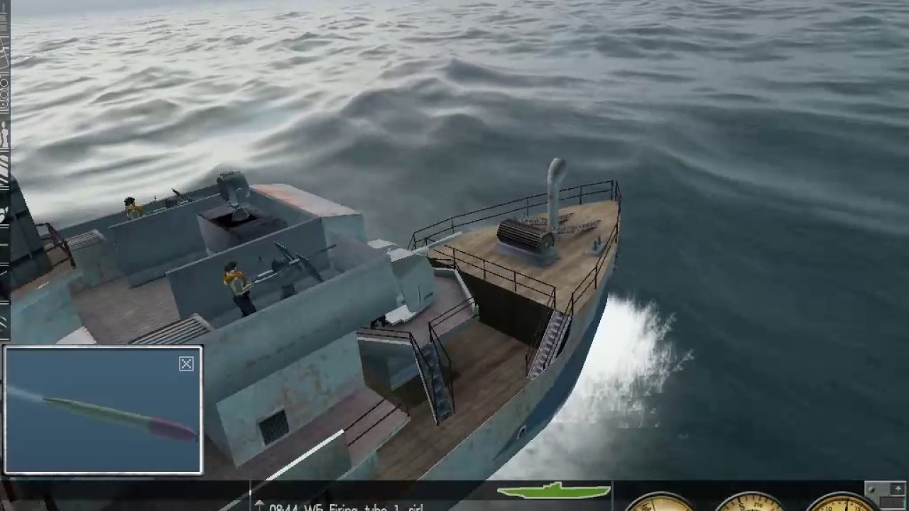 Silent Hunter 3 sinking large convoy #2 - YouTube