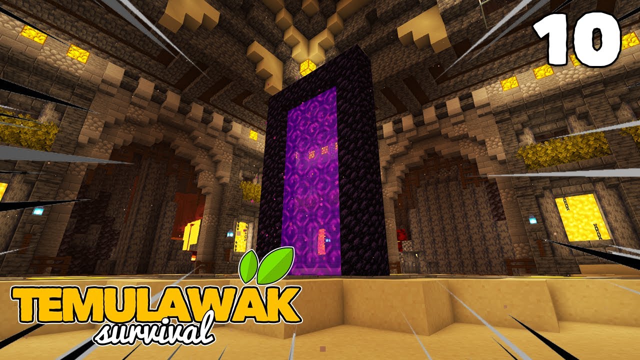 NETHER HUB HOGWARTS LEGACY - Temulawak Survival 10 - YouTube