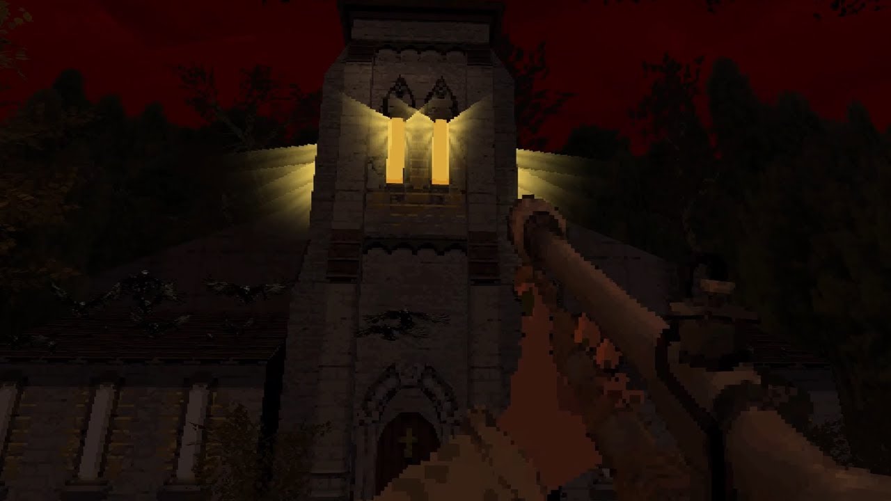Fleeing a Forest with Killer Crows [Flesh Birds] - YouTube