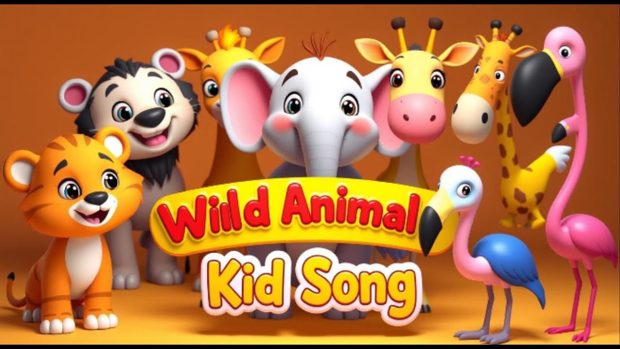 Wild Animals Song for Kids | Fun Animal Sounds and Habitats ...