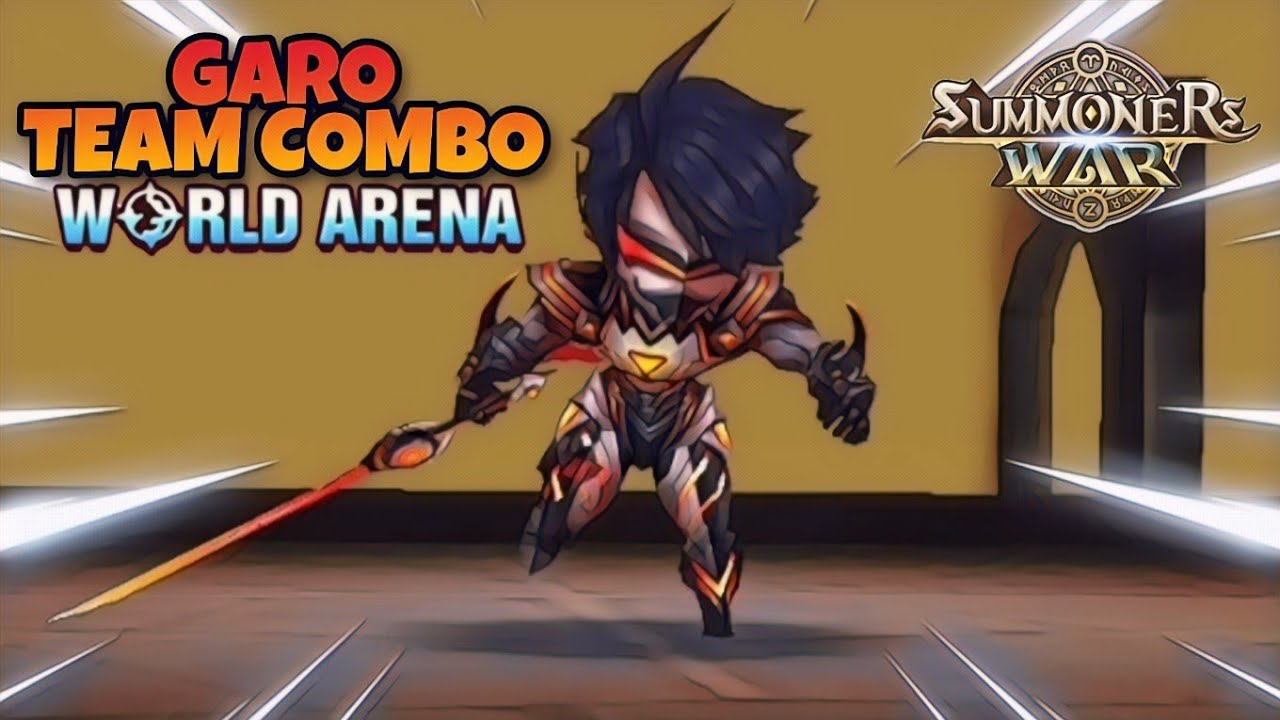 Garo Team Combo in World Arena Ep. 2 - Summoners War - YouTube