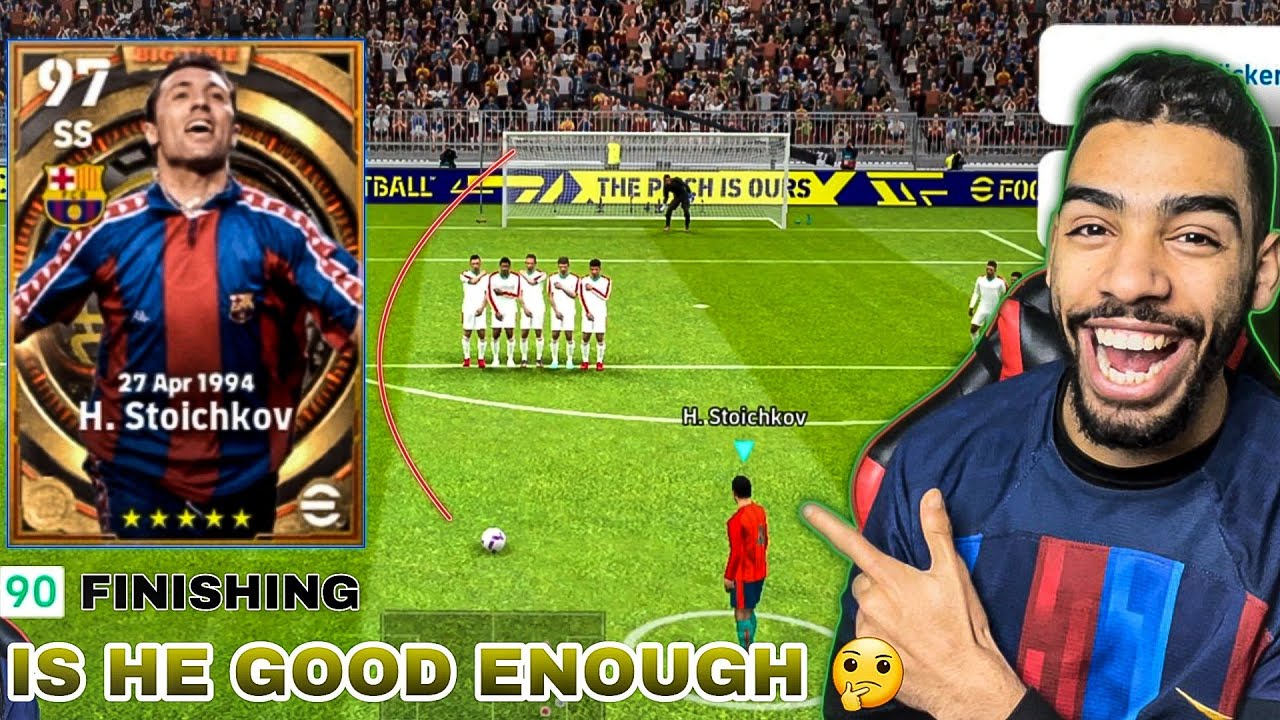 H. STOICHKOV 100 rated Gameplay review 🔥should you get him ? eFootball ...