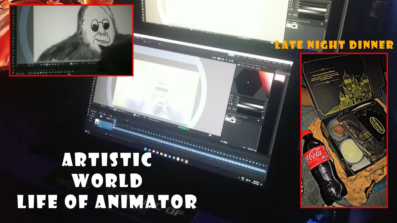 Life of Animator | Late night Dinner Vlogs | Do Bhai - YouTube