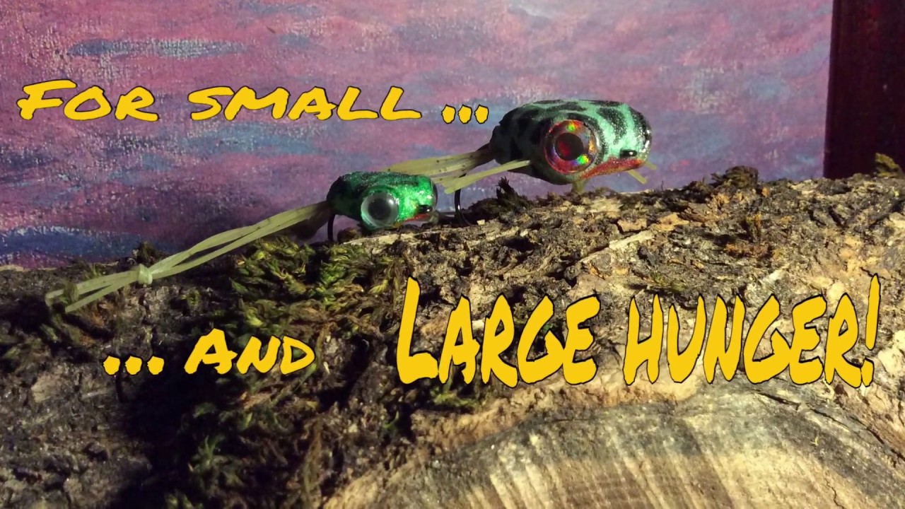 Fly tying- THE FROG - YouTube