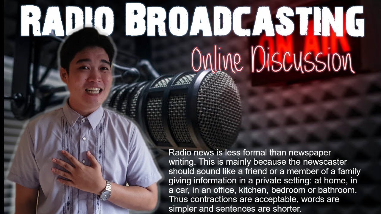 RADIO BROADCASTING (Online Discussion) - YouTube
