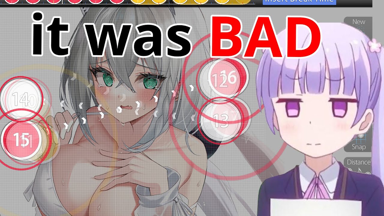 osu! I made a PRO mapper ROAST my FIRST MAP - YouTube