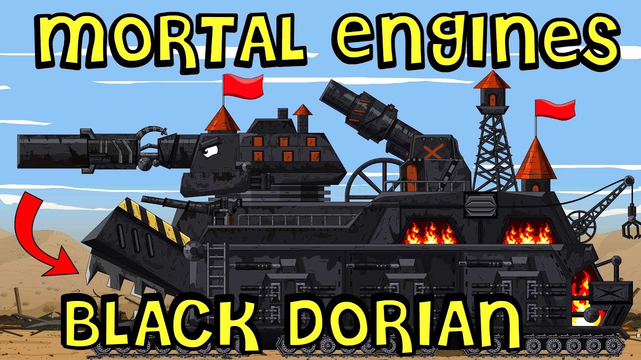 MORTAL ENGINES: THE REBELLIOUS BLACK DORIAN | Мультики про танки ...