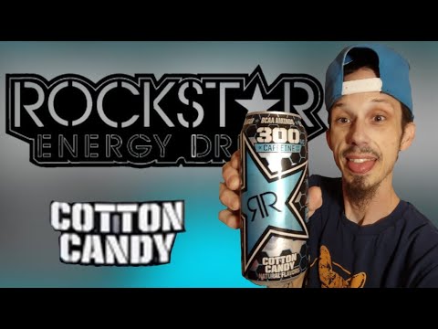 Rockstar Energy (Cotton Candy) Review - YouTube