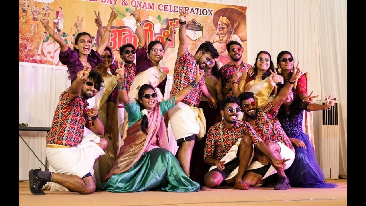 Team CNC Onam Dance Performance | Crust N Crumb Onam & Annual Day ...