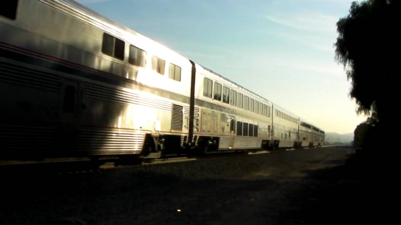 Amtrak Sunset Limited #2 at Pomona - 12/4/09 (HD) - YouTube