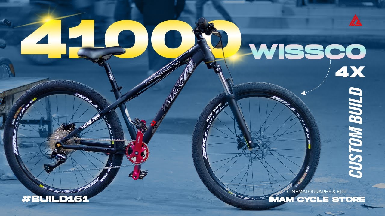 WISSCO 4X Black | Fully Black Build | Build 41000 | IMAM CYCLE STORE # ...