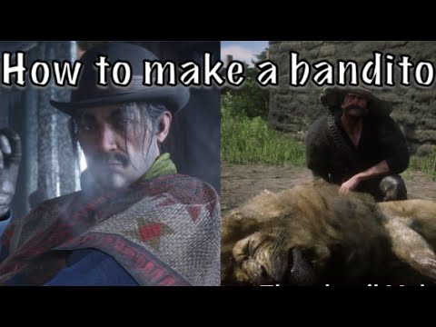 Red Dead Redemption 2 - How to make a Bandito outfit - YouTube