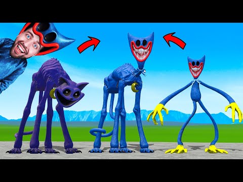 FUSIONNER CATNAP + HUGGY WUGGY = HUGGYNAP POPPY PLAYTIME CHAPITRE 3 !
