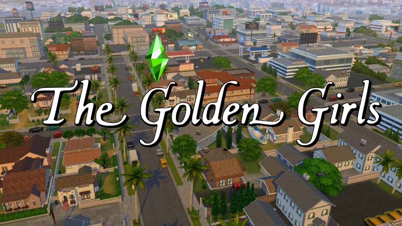 Golden Girls Intro The Sims 4 - YouTube