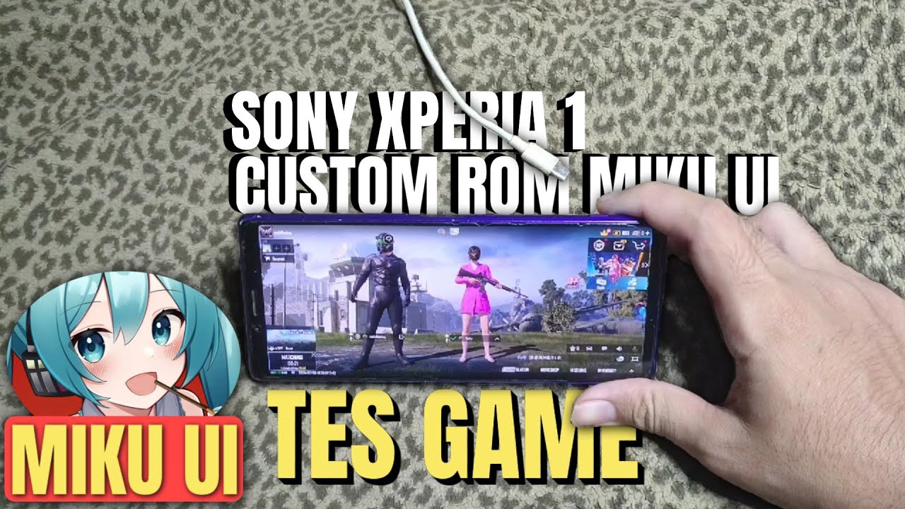 Tes Game Di Sony Xperia 1 Rom Miku UI Android 13 | Super Stabil & Super ...