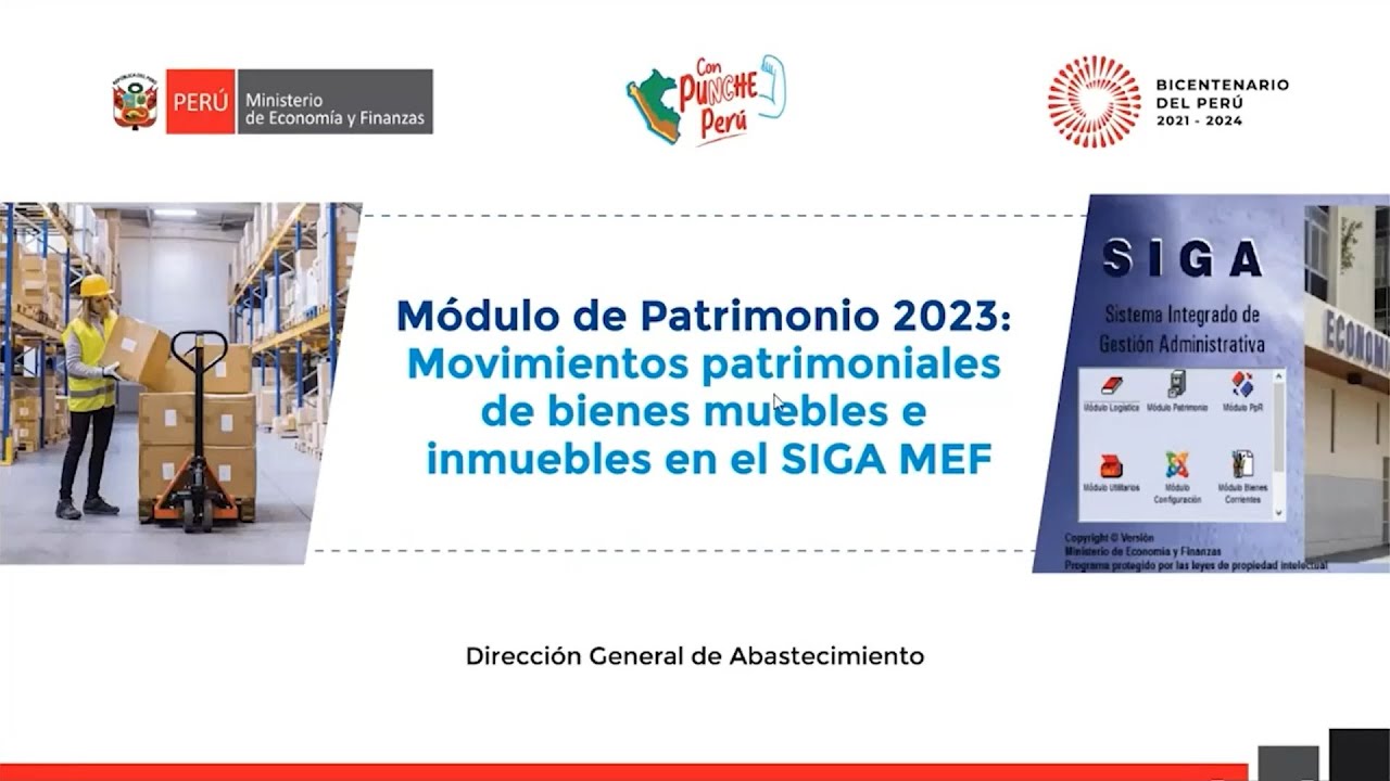 DGA: Módulo de Patrimonio 2023 Movimientos patrimoniales de bienes ...