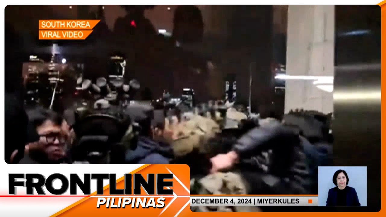 Mga sibilyan at oposisyon, nakagirian ang mga sundalo sa labas ng South ...