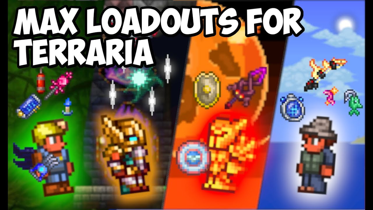 The MAX Loadouts for Terraria - YouTube
