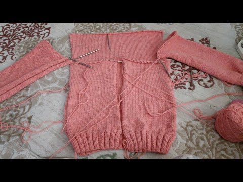 yeni moda örgü genç kız hırkası baslama(young girl Cardigan making)1.bölüm