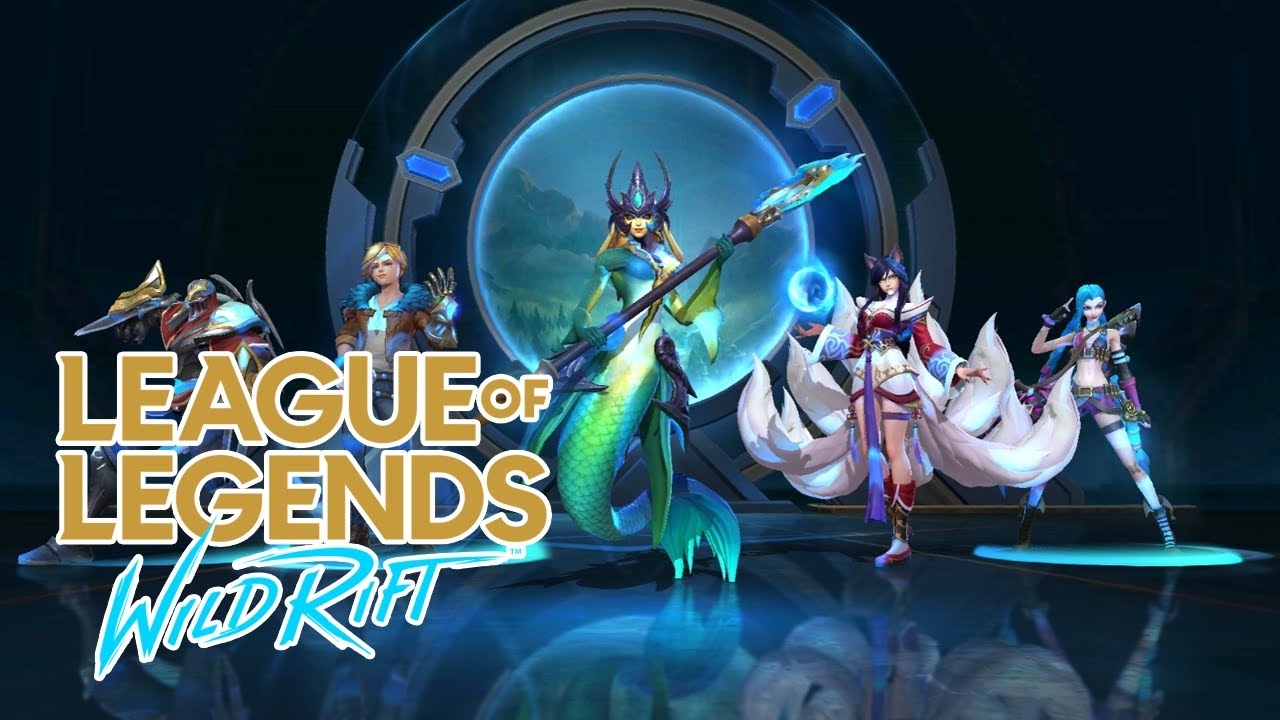 모바일 롤 - 와일드 리프트 나미 서포터 Wild Rift Closed Beta: Nami (Support) Gameplay ...