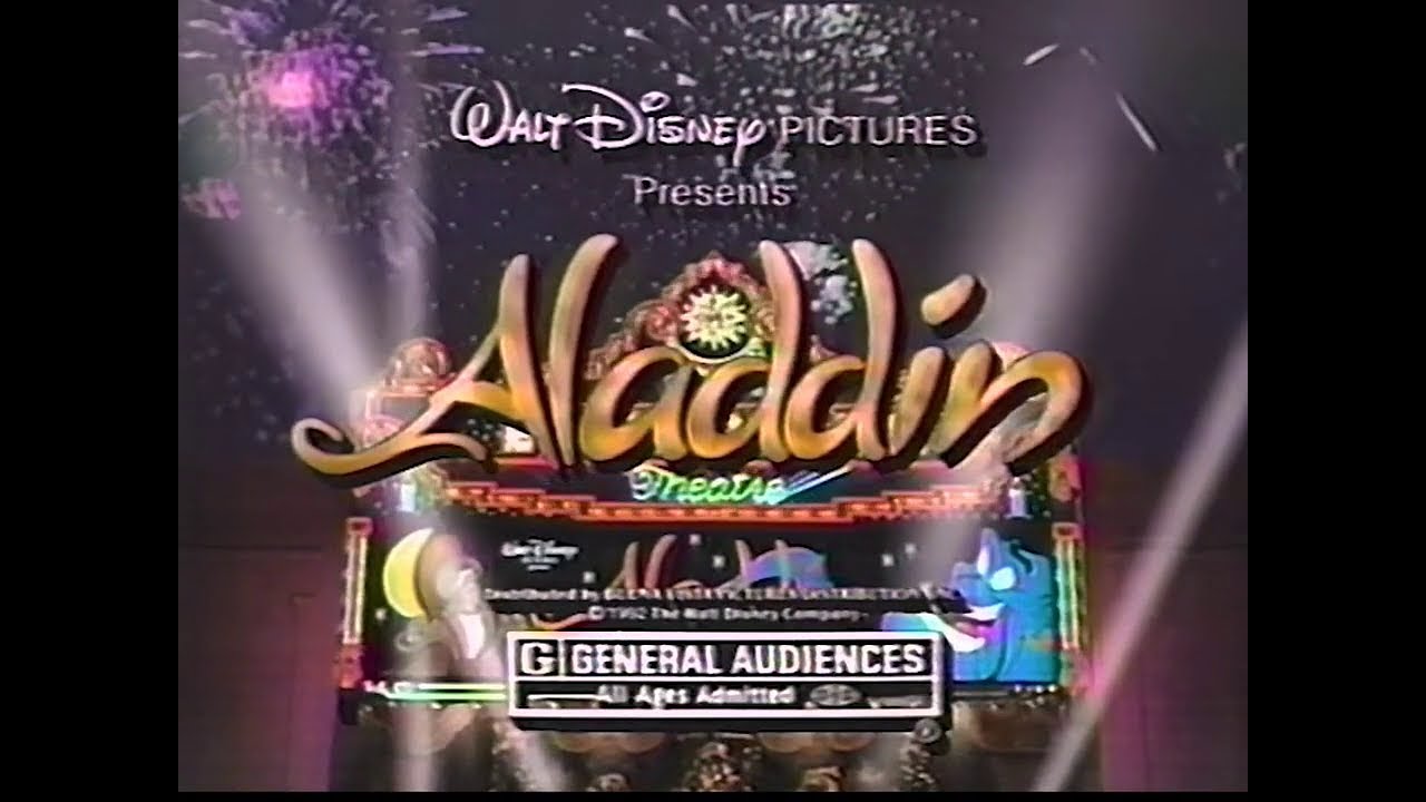 Aladdin (1992) TV Spot from February 1993 [60fps] - YouTube