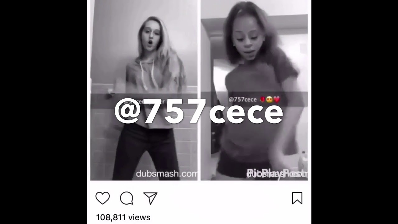 Reacting to @757cece instagram dances - YouTube