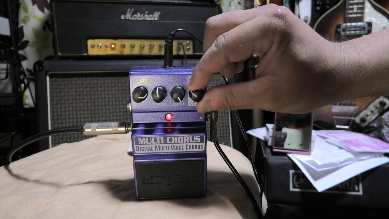 DIGITECH DIGITAL MULTI VOICE CHORUS - YouTube