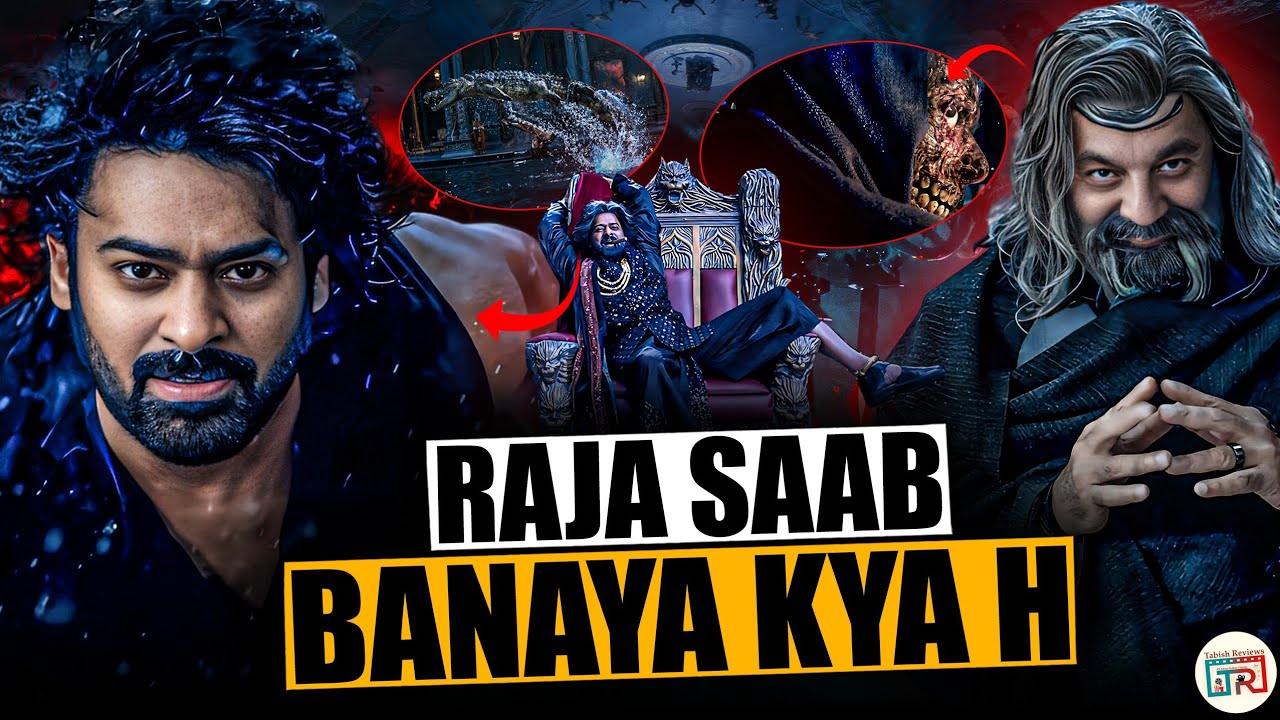 The Raja Saab Trailer Review | Tabish Reviews - YouTube