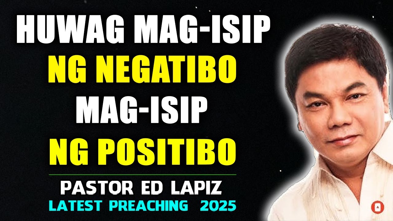 Ed Lapiz Preaching ⚡ WAG NANG MAG ISIP NANG MAG ISIP! ⚡ - YouTube