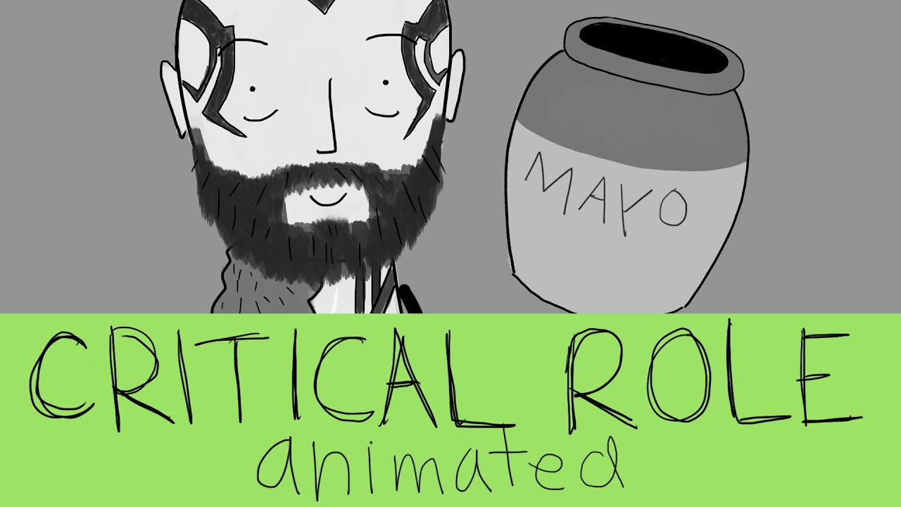 Critical Role Animated - Grog and the Mayonnaise - YouTube