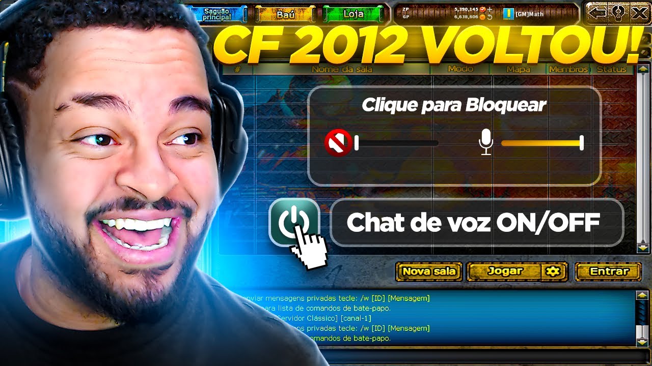 CROSSFIRE RAIZ DE VOLTA + CHAT DE VOZ NO JOGO! ABSURDO! - YouTube