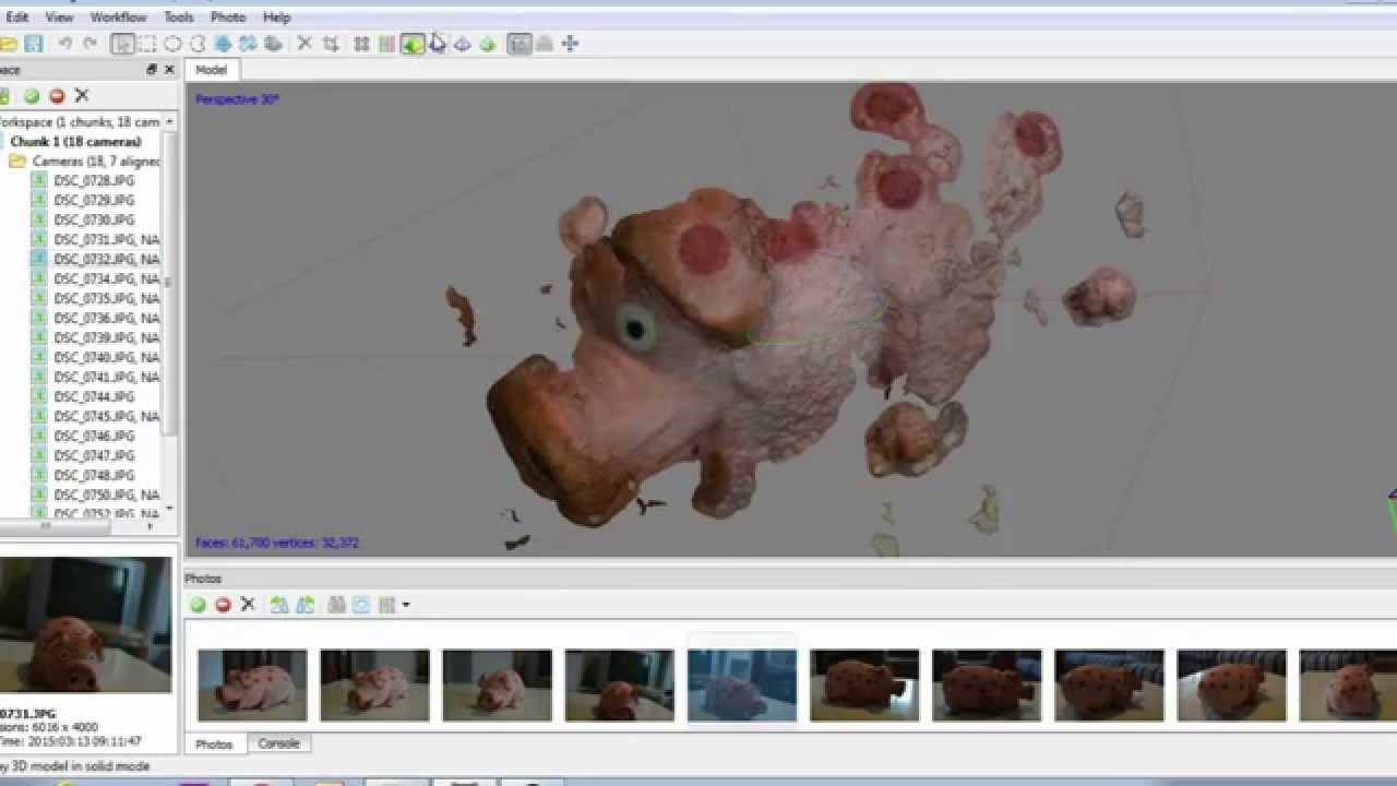 AGISOFT PHOTOSCAN : Introduccion al Levantamiento fotogrametrico arquitectonico - YouTube