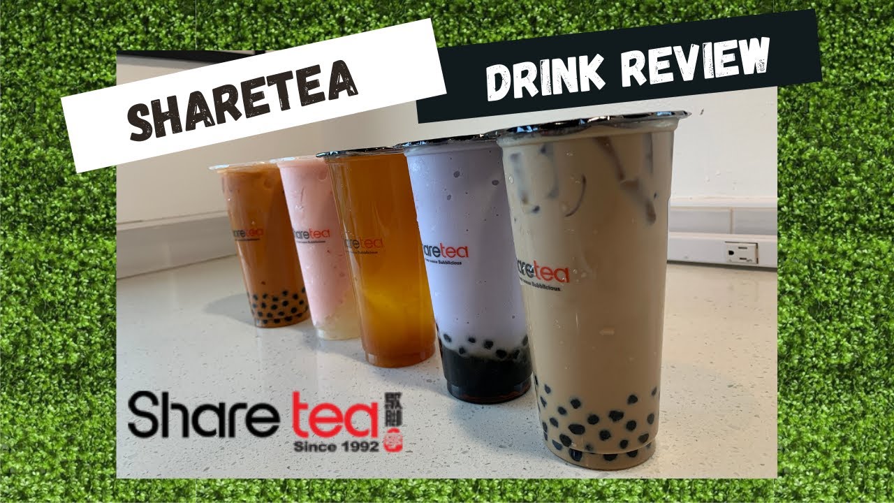 Sharetea Boba Taste Test | Trying the family's signature drinks! - YouTube