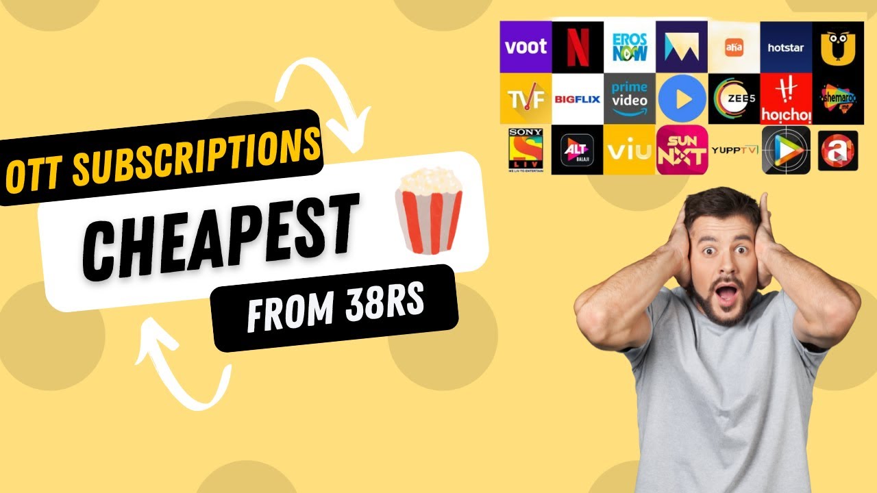 OTT Subscription At Cheapest Price - YouTube
