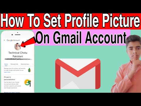 How to set profile picture on Gmail account 2022|| - YouTube