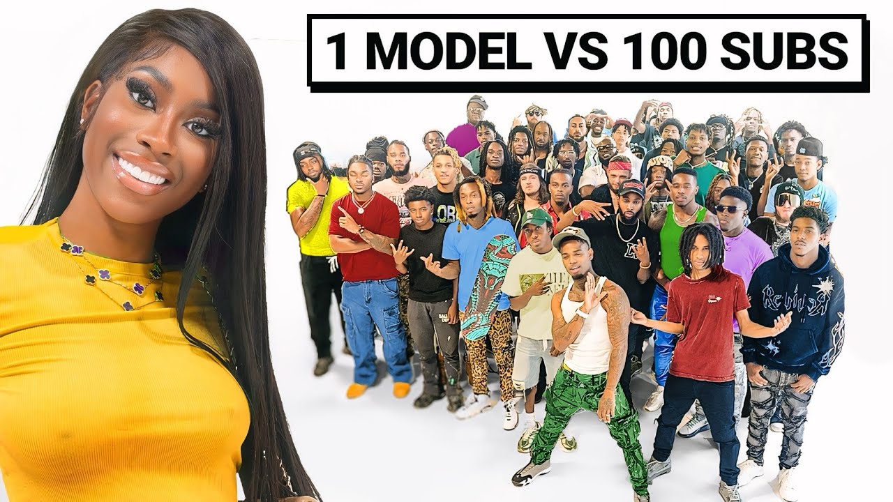 100 Subscribers Vs 1 Girl Youtube