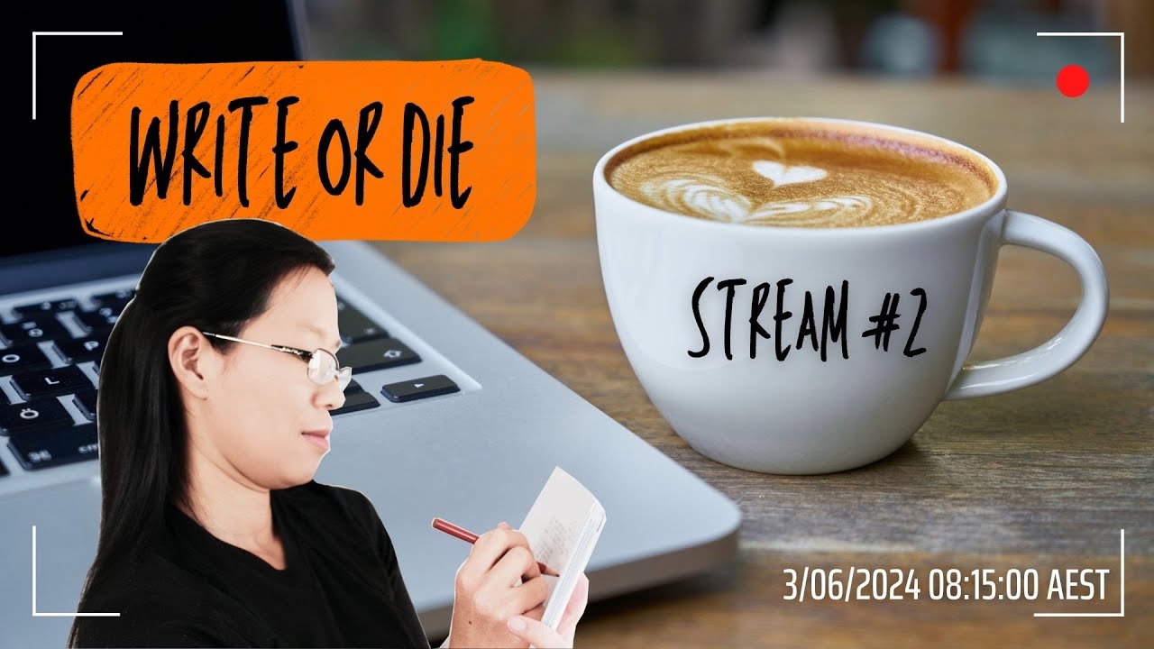Daily Writing Stream #2 (Mon, 3 Jun 2024) | Write With Me - YouTube