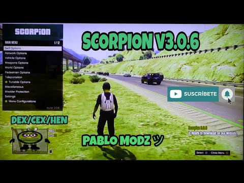 [GTA5/PS3] Scorpion Sprx 3.0.6 ( CFW/HEN )