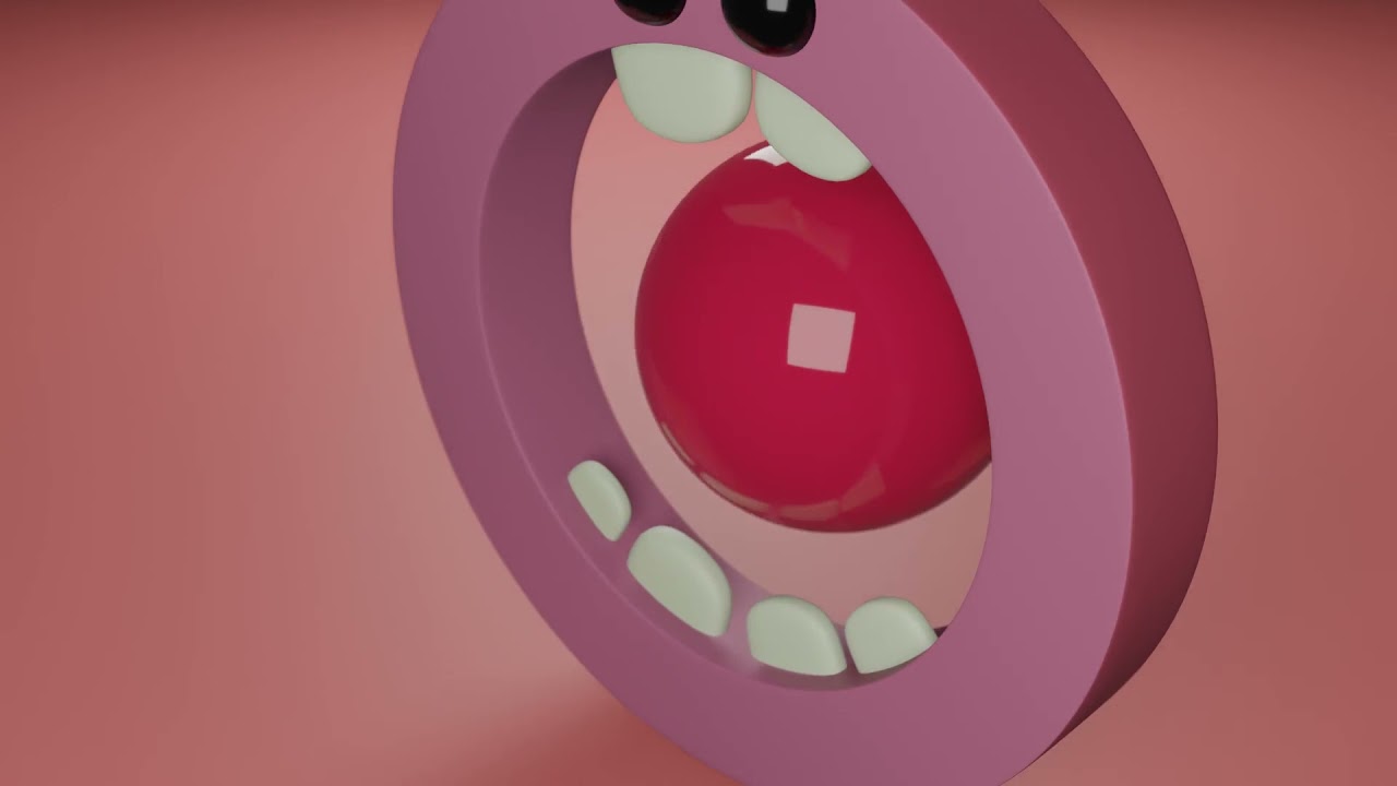 MONSTER BITE ANIMATION IN BLENDER - YouTube