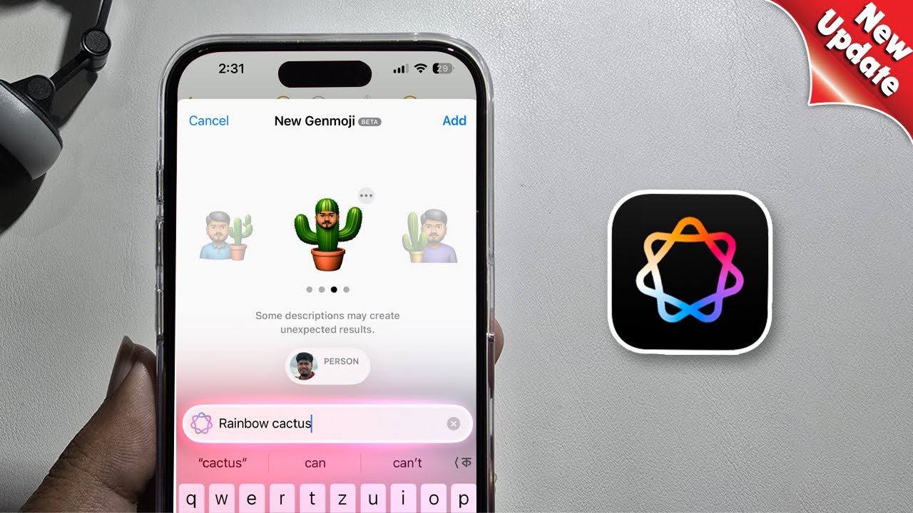 How To Make AI Emojis on iPhone iOS 18 | Genmoji Tutorial - YouTube