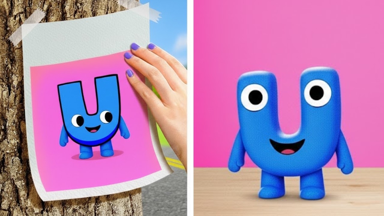 Alphabet Lore Makeover Best DIYs and Fidgets by ToolTastic - YouTube