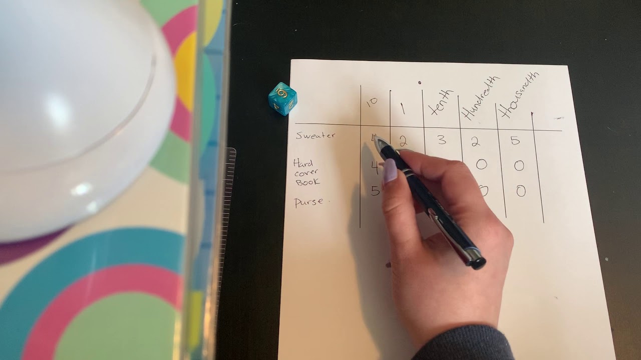 Day 10: Decimal Shopping Game - YouTube