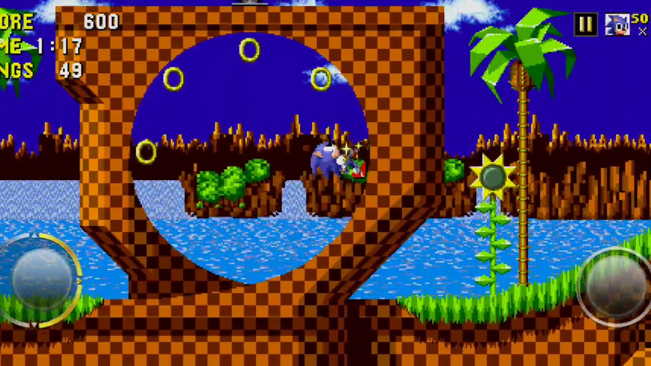 Playing sonic - YouTube