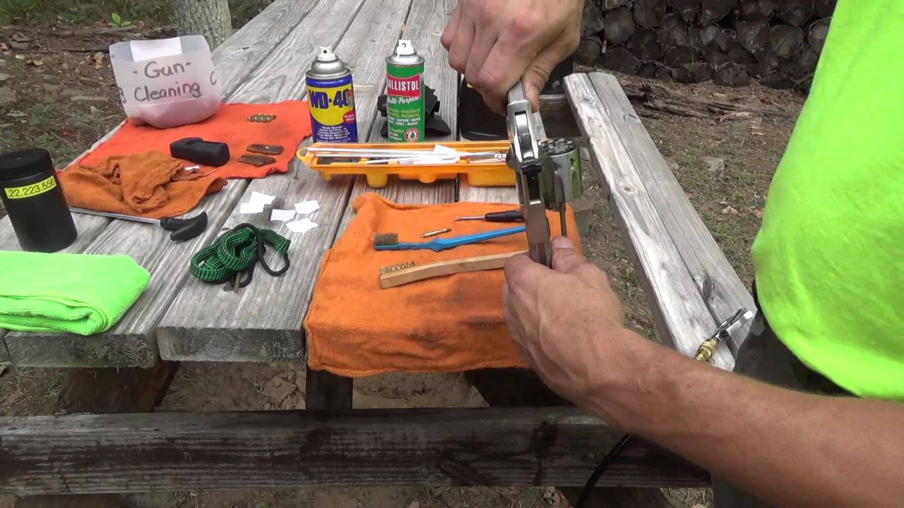 Revolver Cleaning : How I Do It - YouTube