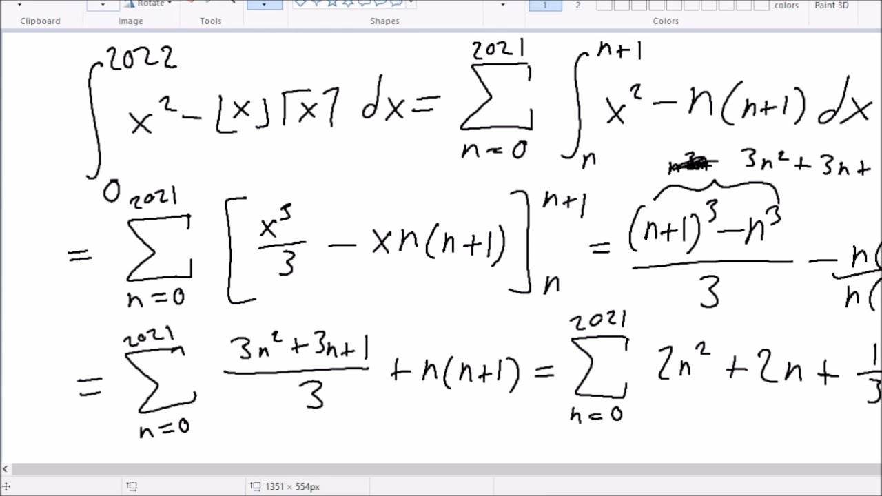 I finally try MIT Integration Bee 2022 QUAL Exam (Part 1) - YouTube