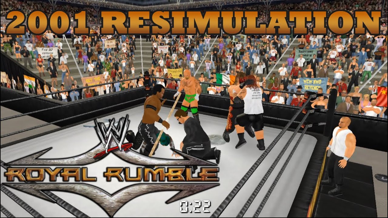 Royal Rumble 2001 - Wrestling Empire RESIMULATION - YouTube
