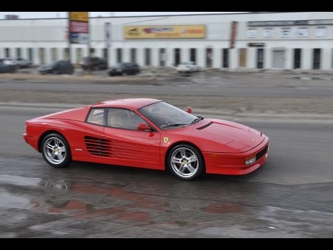 Ferrari Testarossa with Loud Capristo Exhaust // ZR Auto - YouTube