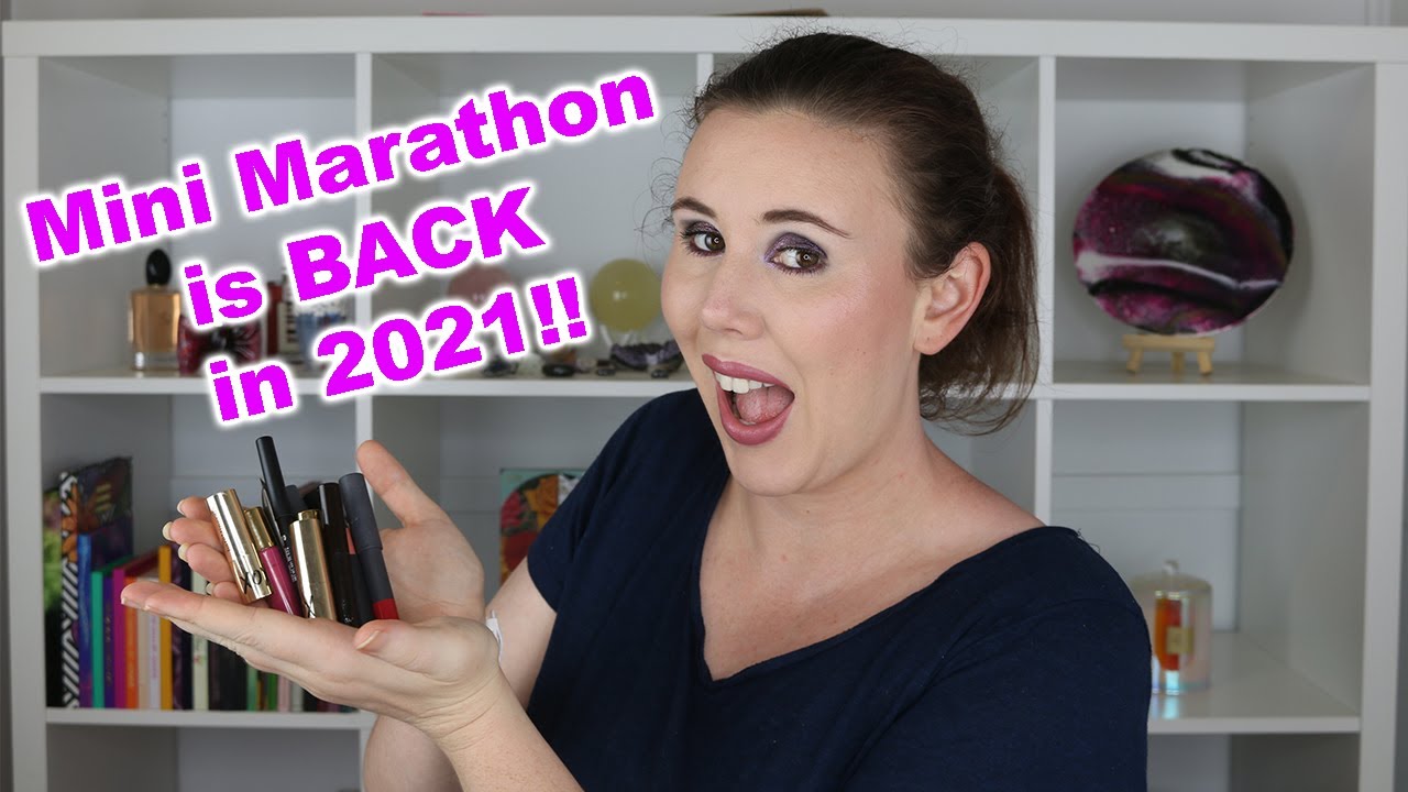 Mini Marathon Makeup Challenge | 2020 Finale & 2021 INTRO!! - YouTube